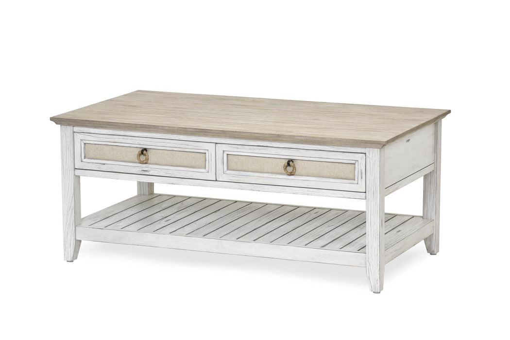 Captiva Island Coffee Table — Coastal Woodworking and Concrete Design